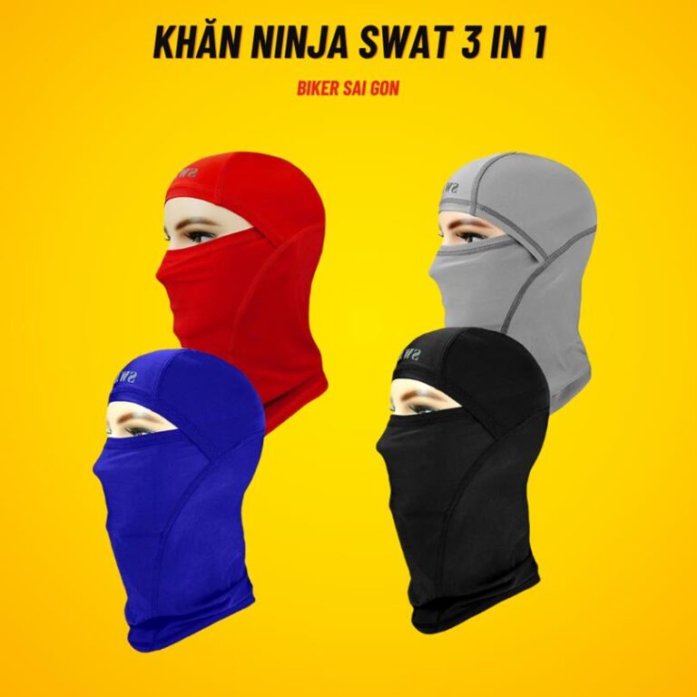 Khăn Trùm Ninja Swat 3 in 1 - Biker Sài Gòn