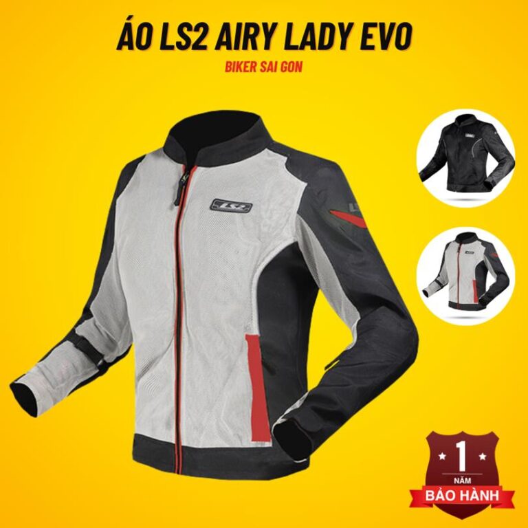 Áo Giáp LS2 Airy Lady EVO - Đồ Bảo Hộ Motor Chính Hãng